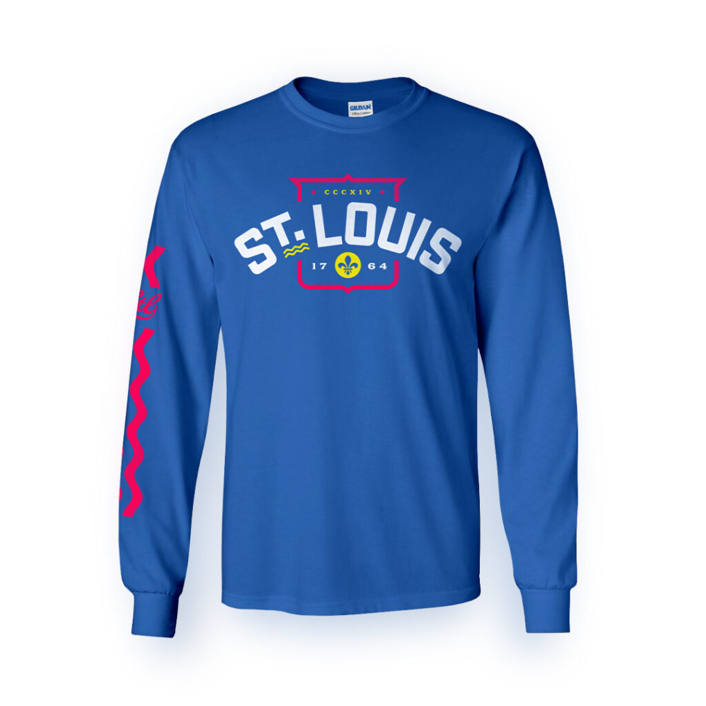 Vintage STL Crest Long Sleeve – St. Louis Supporters Apparel